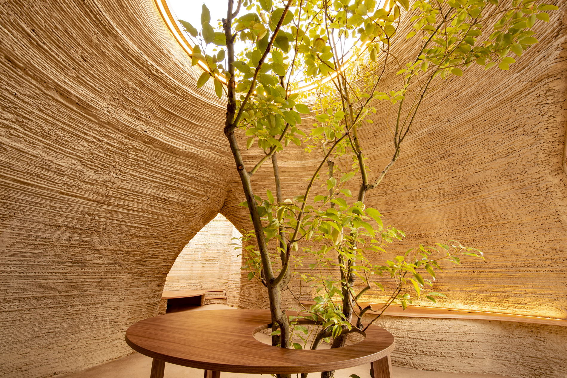 TECLA Completes First 3D Printed House Made of Raw Earth | Yellowtrace