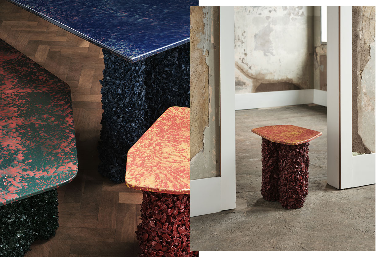 Liquid Geology: CAN launches first collection of tables | Yellowtrace