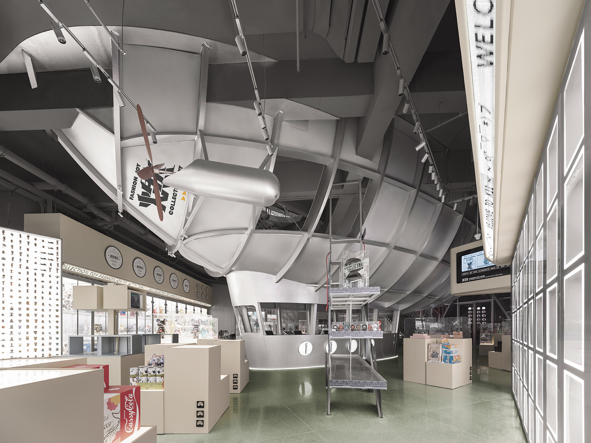 Back to the Future: X11 Toy Store in Xi'an by TOMO | Yellowtrace