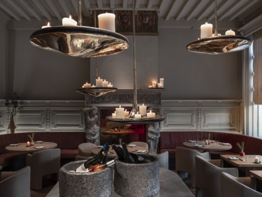 Blueness Restaurant in Antwerp by Space Copenhagen | Yellowtrace
