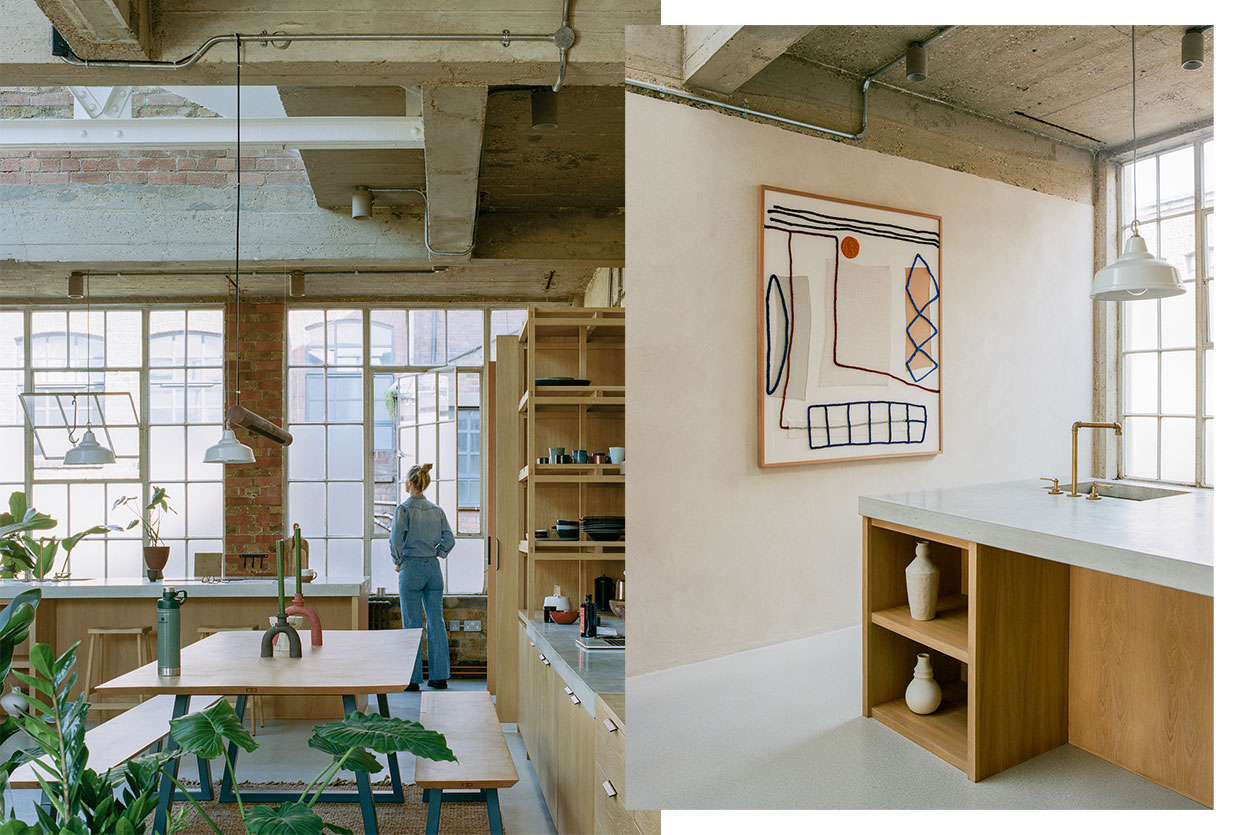East London Loft by Studio McW for Earthrise Studio | Yellowtrace
