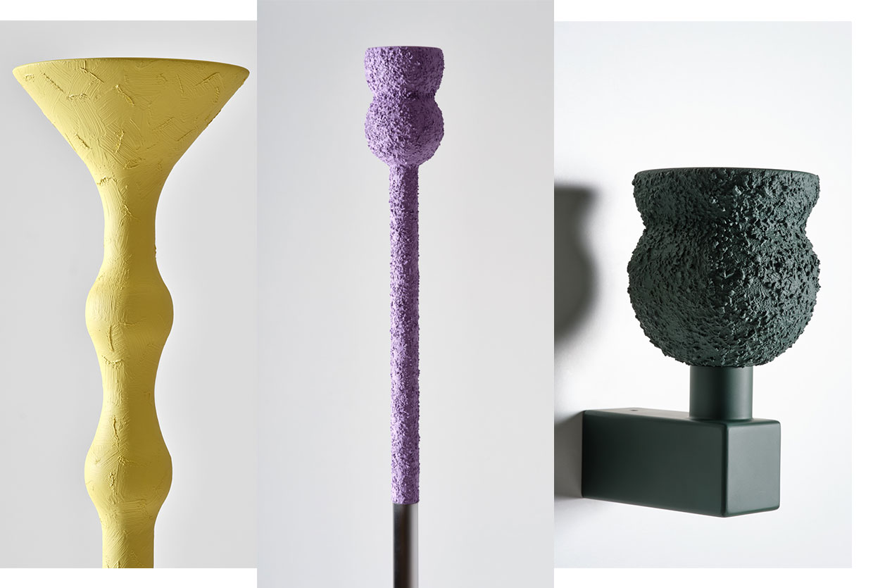 Ceramic Lighting & Candelabra Collection by Jan Ernst| Yellowtrace