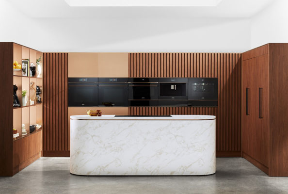 Smeg James St Kitchen in Northcote | Yellowtrace