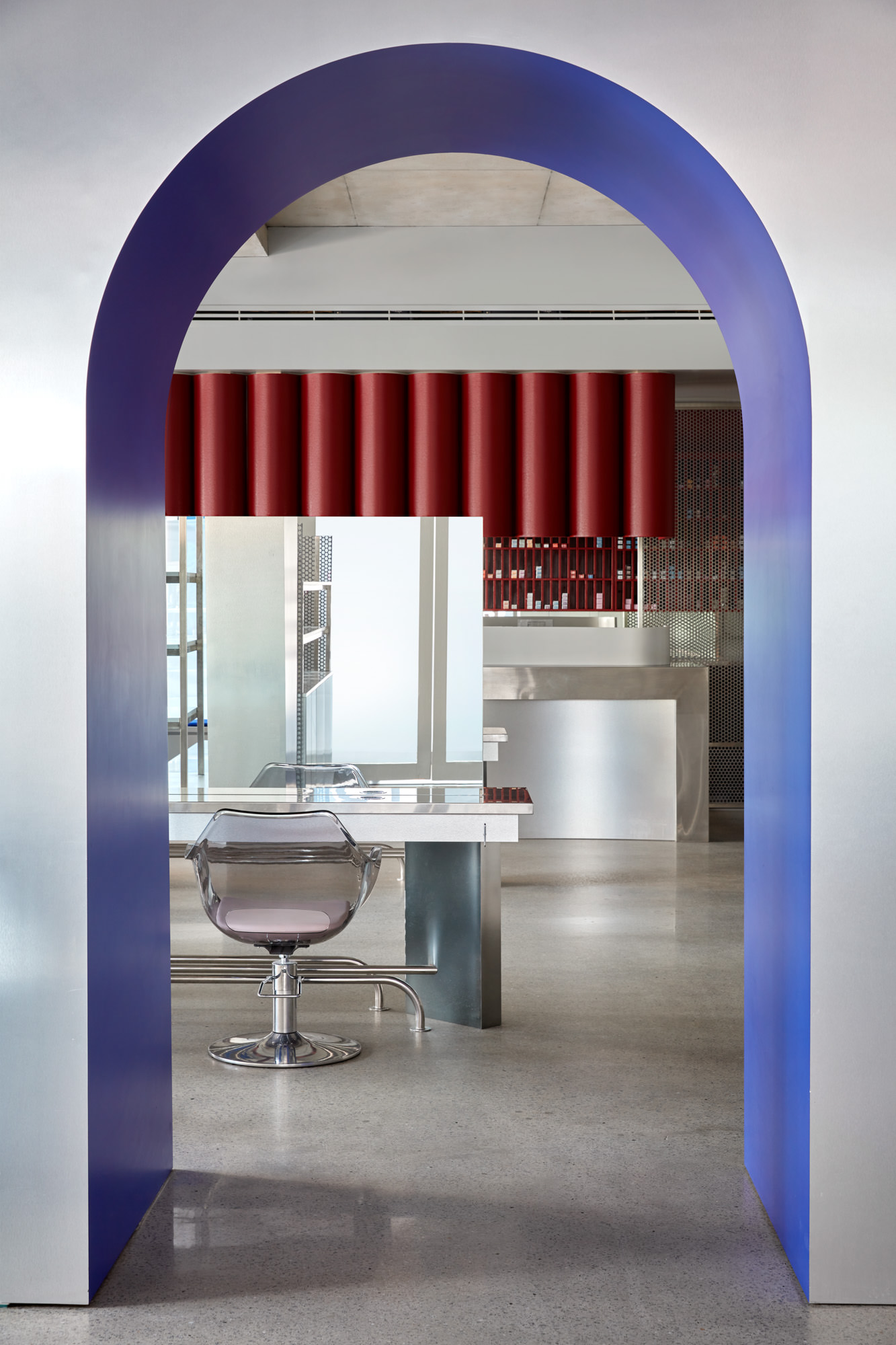 Circles Perth Hair Salon by State of Kin | Yellowtrace