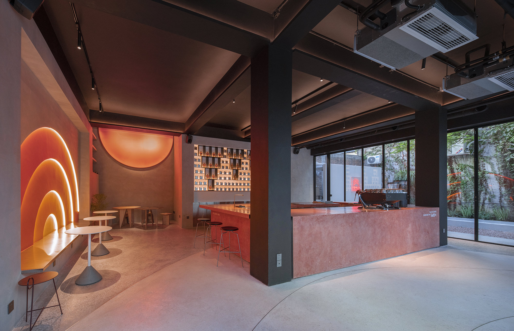 Popped Orange Uhub House by Wutopia Lab | Yellowtrace