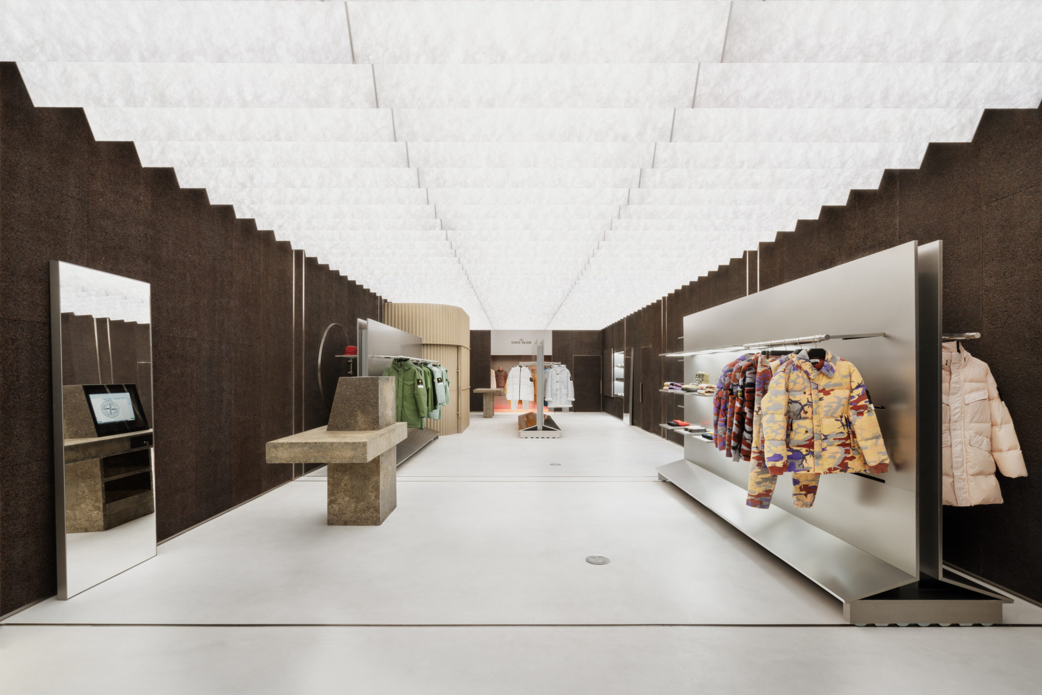 New Retail Direction: Stone Island Chicago by AMO | Yellowtrace