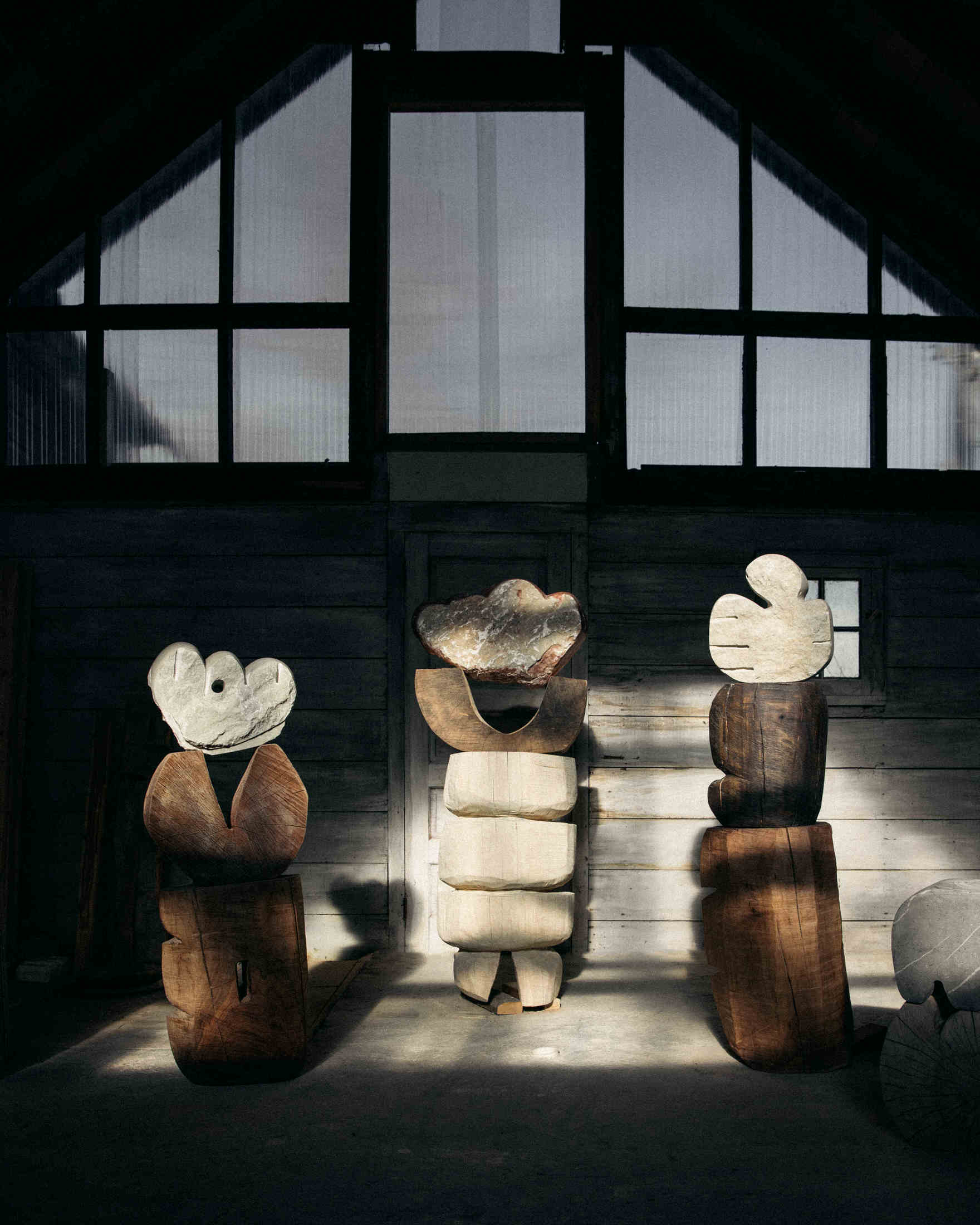 Nadia Yaron’s Totemic Sculptures at Francis Gallery | Yellowtrace