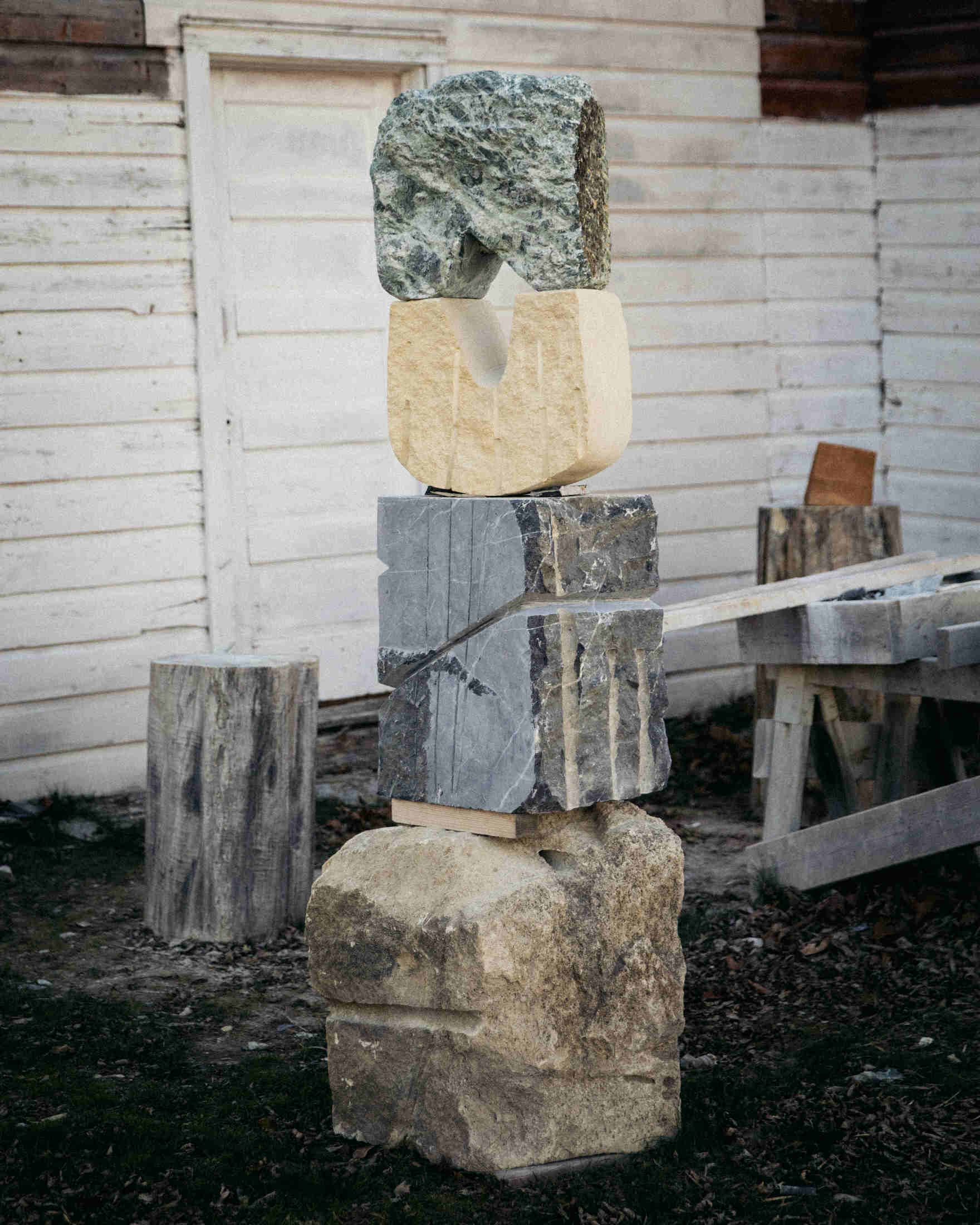 Nadia Yaron’s Totemic Sculptures at Francis Gallery | Yellowtrace