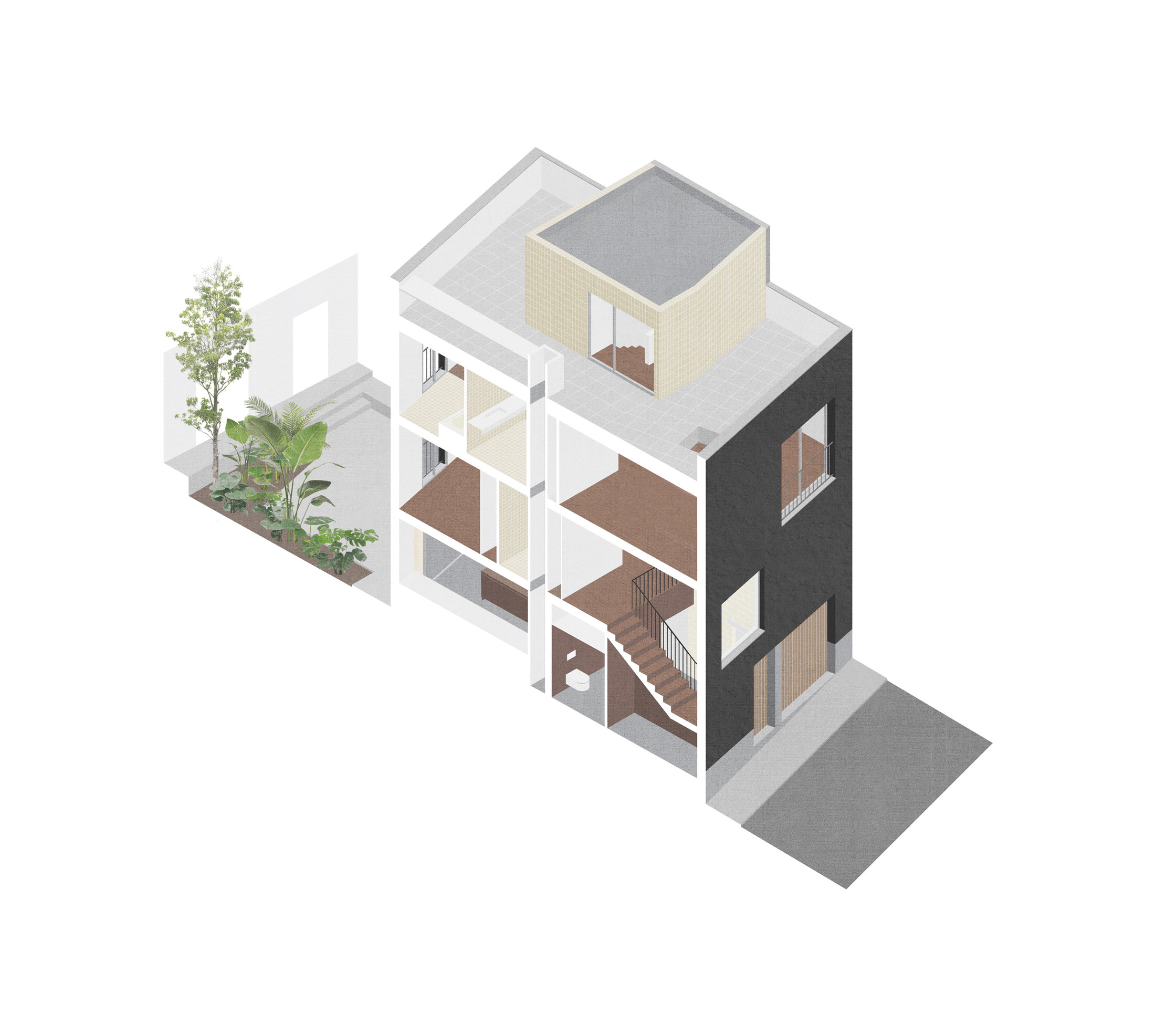 House in Barcelona by gr-os | Yellowtrace