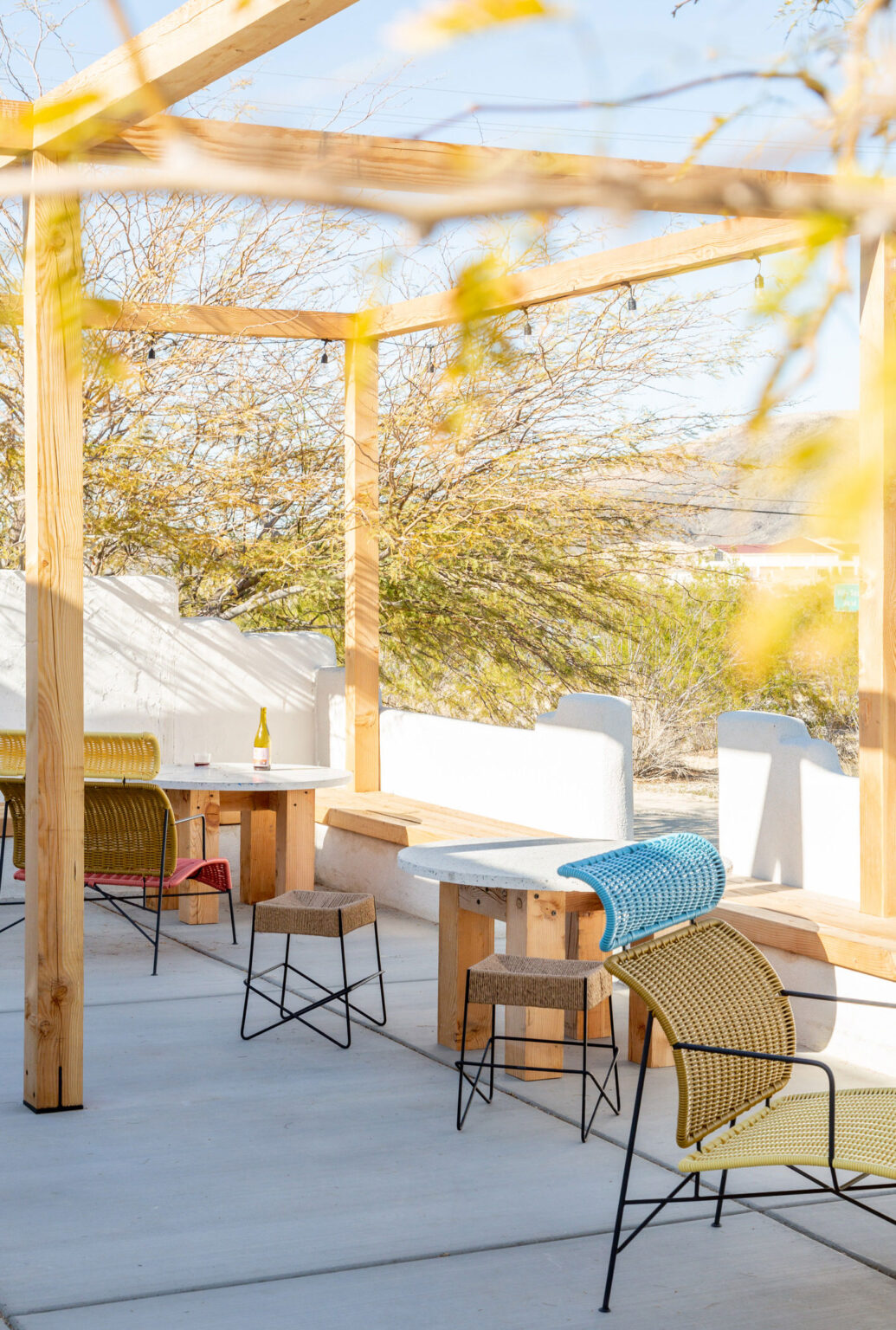 Wabi-Sabi wine bar by Studio Plow | Yellowtrace