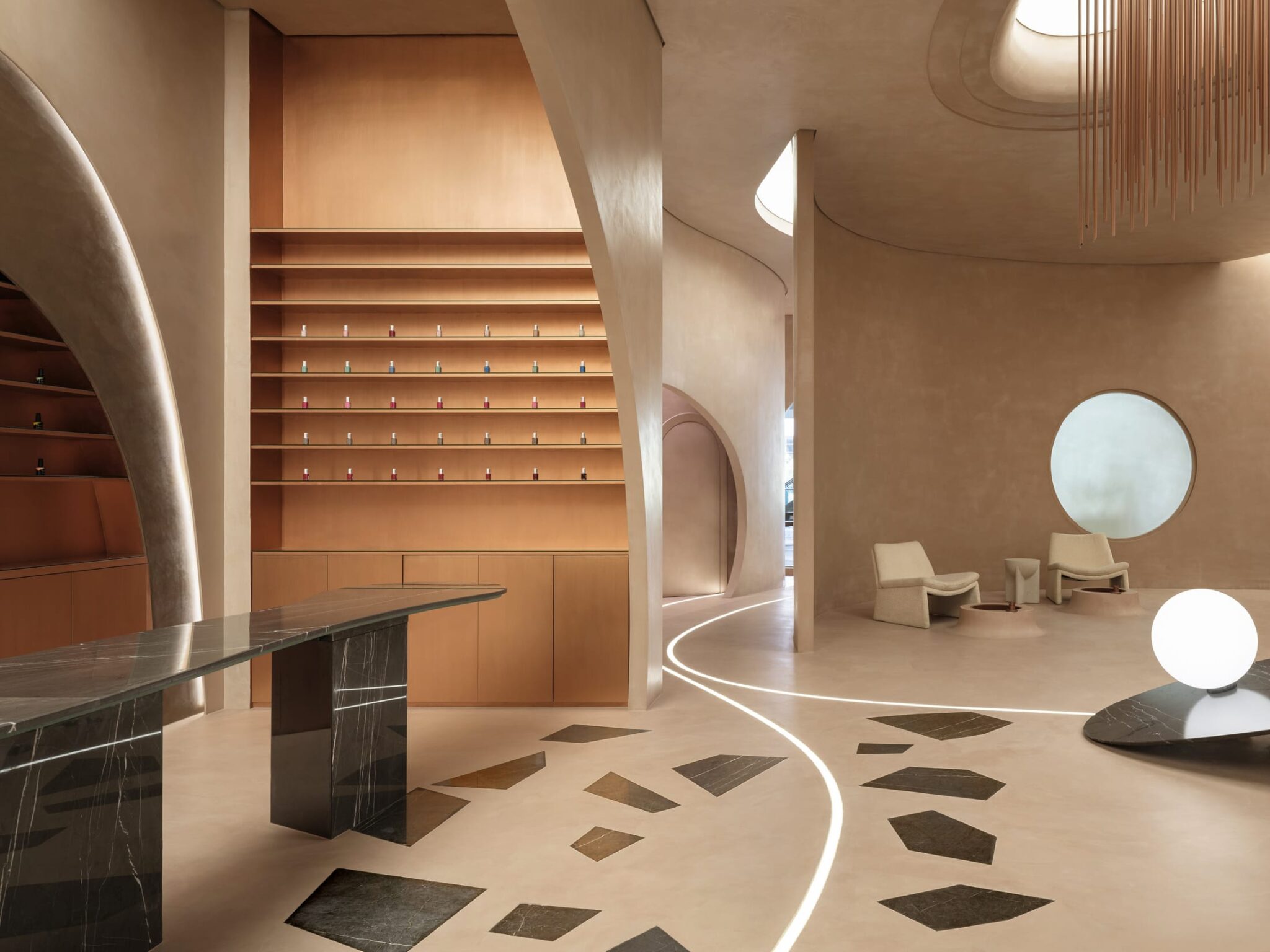 Stellar Beauty Salon by Ark4lab of Architecture | Yellowtrace